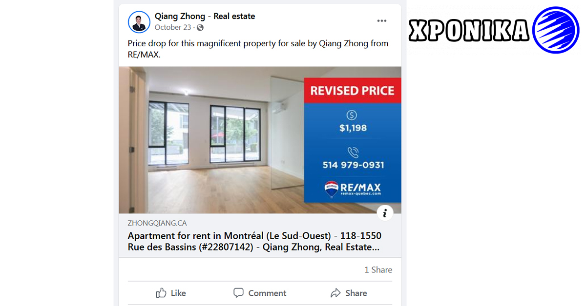 Πρόστιμο $1500 σε κτηματομεσίτη της Re/Max από το Μόντρεαλ διότι ...